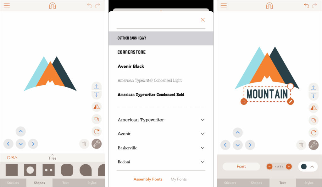 Assembly Logo Tutorial - How To Design A Logo On Your Phone
