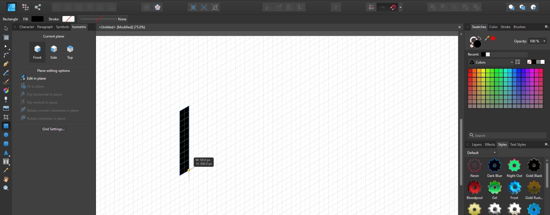 Create Isometric Text in Affinity Designer: Tutorial