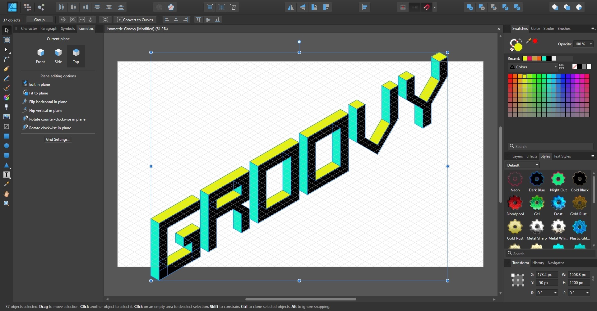 Create Isometric Text in Affinity Designer: Tutorial Create Isometric Text in Affinity Designer: Tutorial